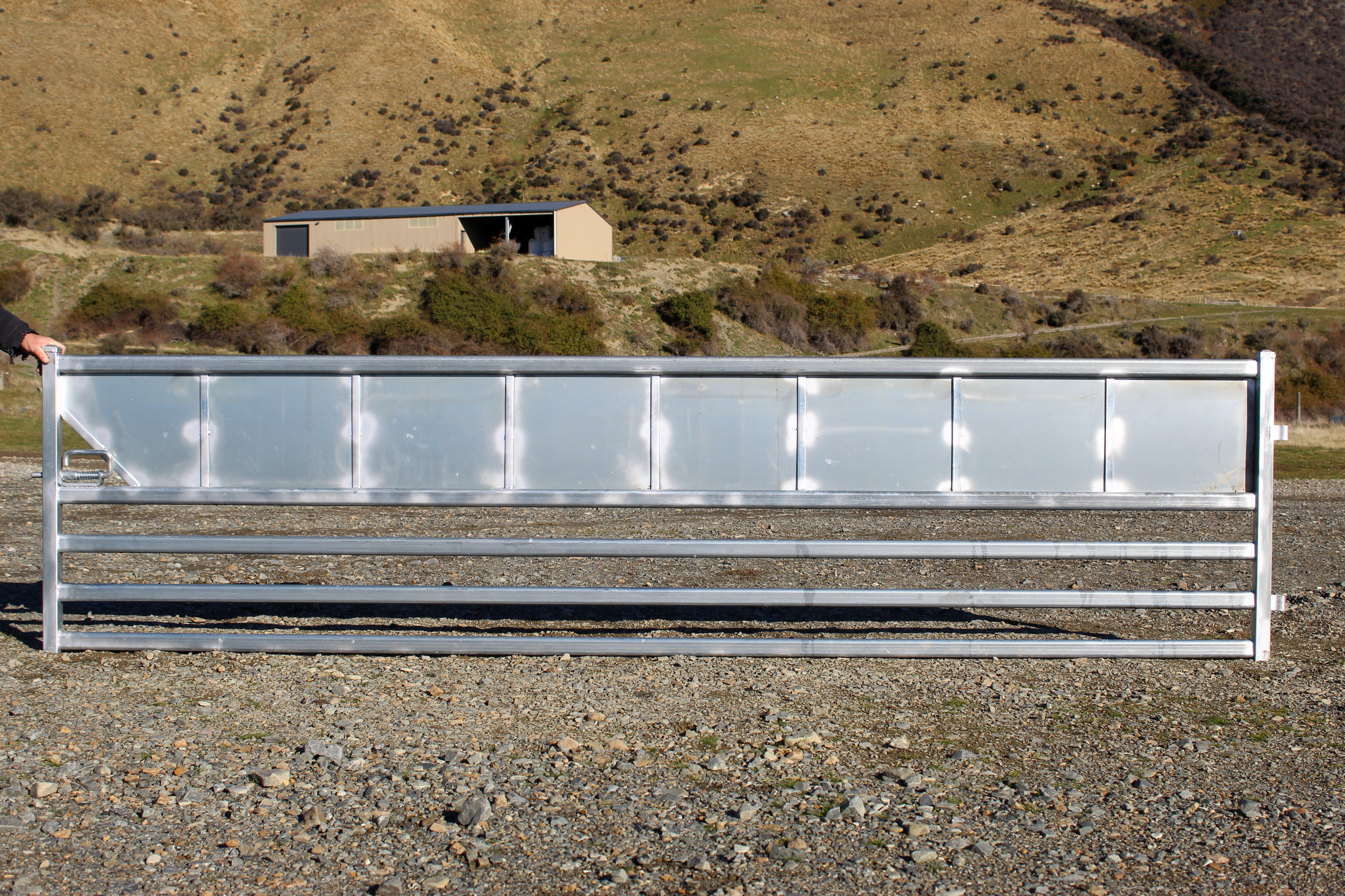 Sheep Yard Gates, Methven, Ashburton, South Island